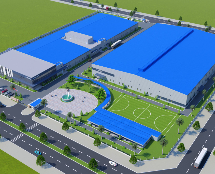 Project on Weldex Vina factory – VK Construction 建设